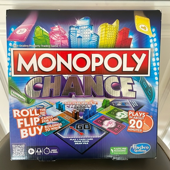 Hasbro | Toys | Hasbro Gaming Monopoly Chance Board Game For Adults And ...